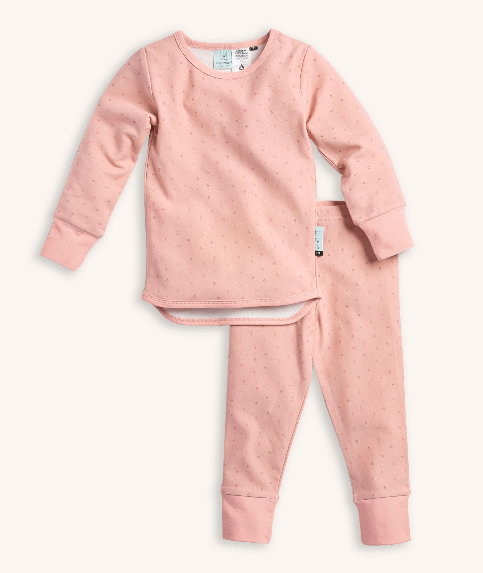 Long Sleeve Pyjamas 1.0 TOG Berries (2-Piece) – ergoPouch AU